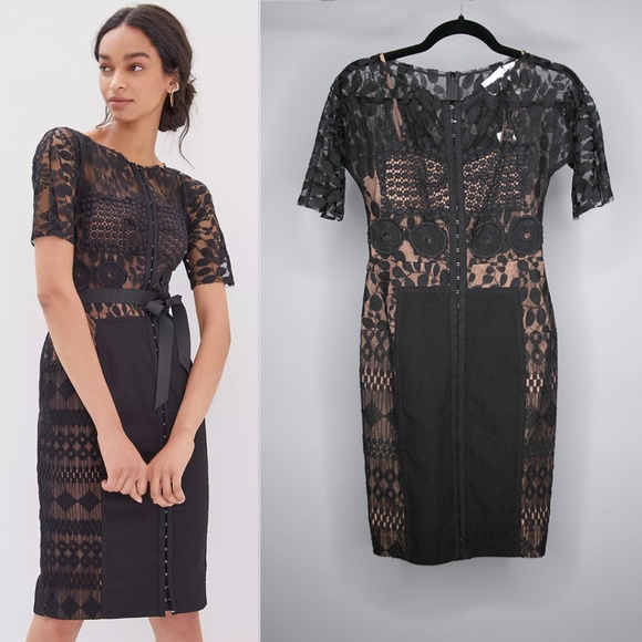 Anthropologie | Dresses | Nwt Anthropologie Byron Lars Carissima Sheath ...